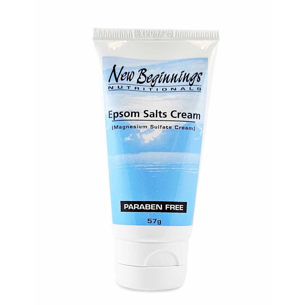 New Beginnings - Epsom Salts Cream - Magnesium Sulfate Cream - OurKidsASD.com