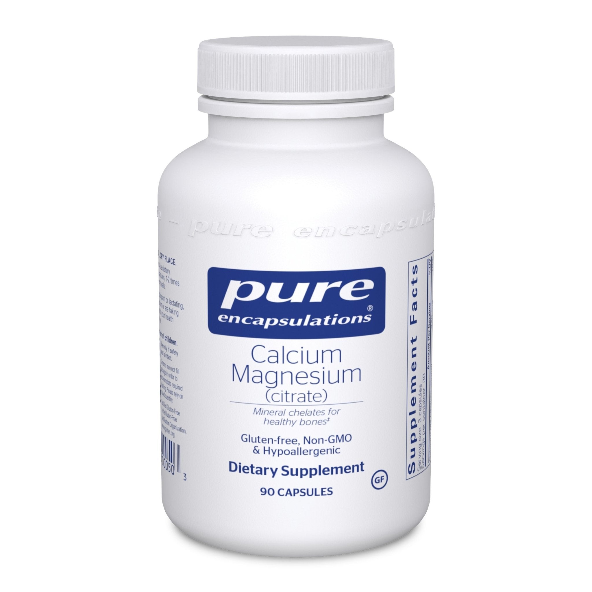 Pure Encapsulations - Calcium Magnesium (Citrate) - OurKidsASD.com