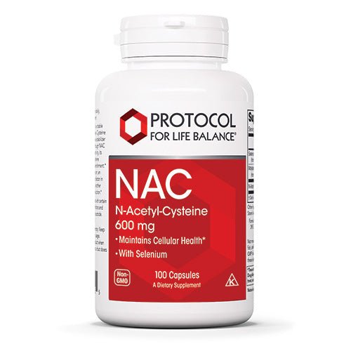 Protocol For Life Balance - NAC, 600 mg - OurKidsASD.com