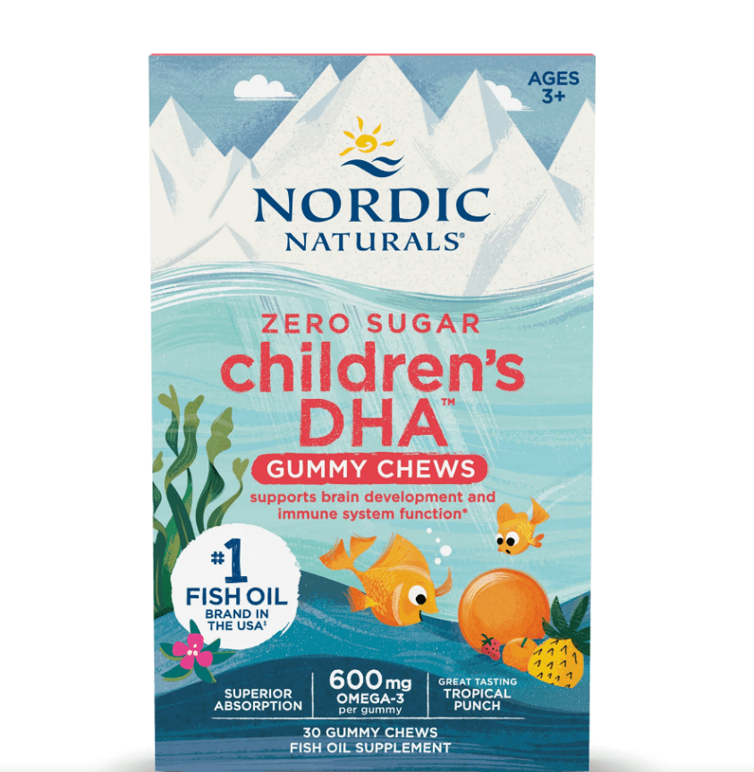Nordic Naturals - Children’s DHA Gummy Chews Zero Sugar - OurKidsASD.com
